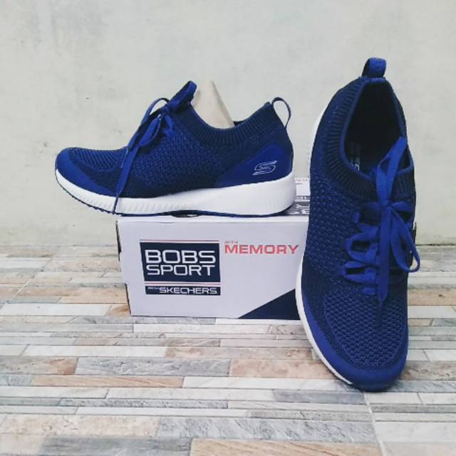 Jual SKECHERS BOB SQUAD ALPHA GEL ORIGINAL 100% | Shopee Indonesia