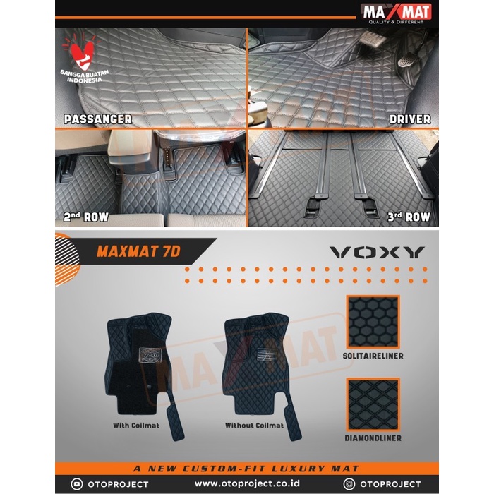 Jual Otoproject Karpet Mobil 7d Toyota Voxy | Shopee Indonesia