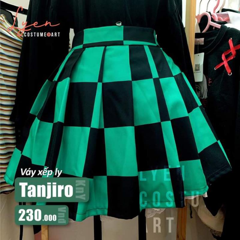 Jual Kimetsu no Yaiba/Demon Slayer Mini Skirt Printing Shinobu, Tanjiro ...