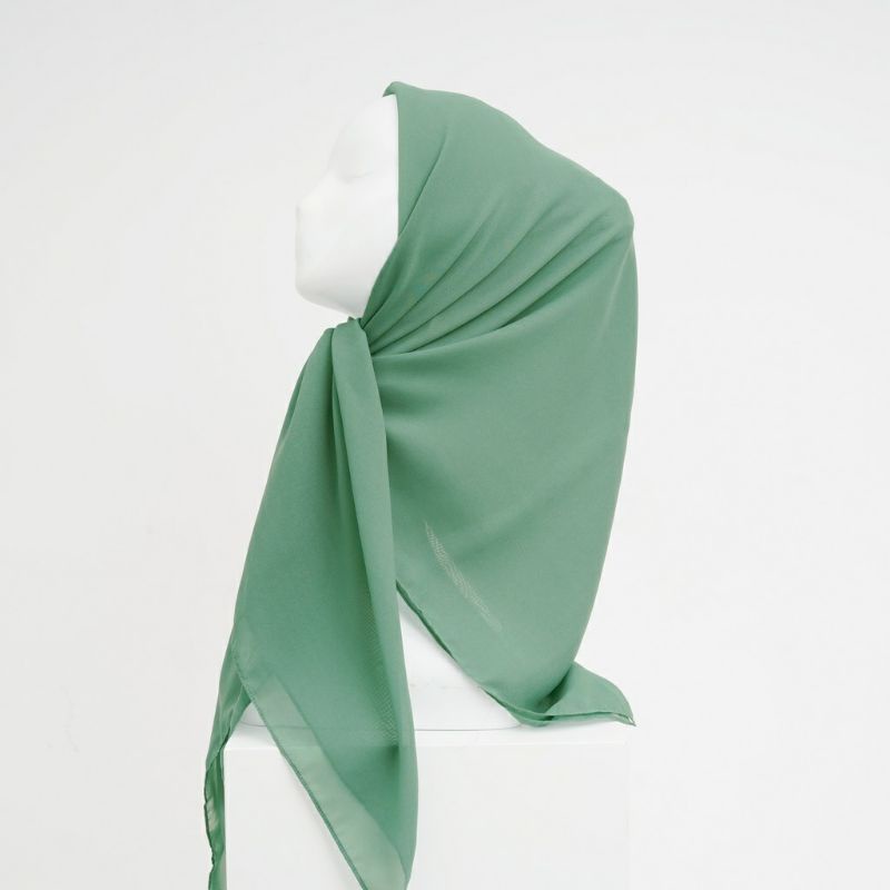 Jual [ COD ] Bella Square SPECIAL SAGE SEAWOOD HIJAU PUPUS WARDAH EMERALD ARMY Hijab Segiempat ...