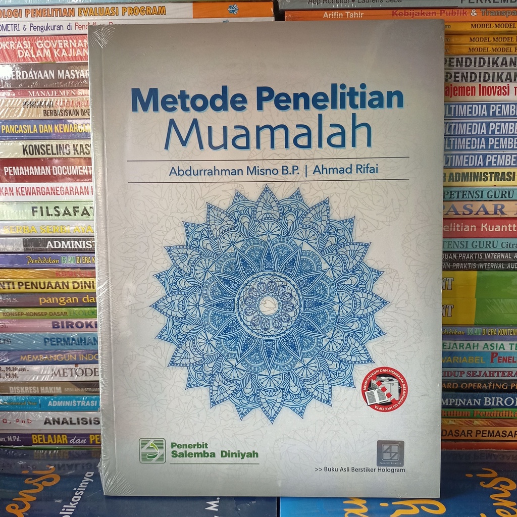 Jual Buku Metode Penelitian Muamalah - Abdurrahman Misno B Dan Ahmad Rifai Penerbit Salemba ...