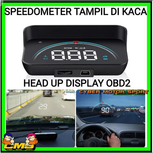 Jual speedometer digital mobil OBD2. Tachometer RPM Volt meter water ...