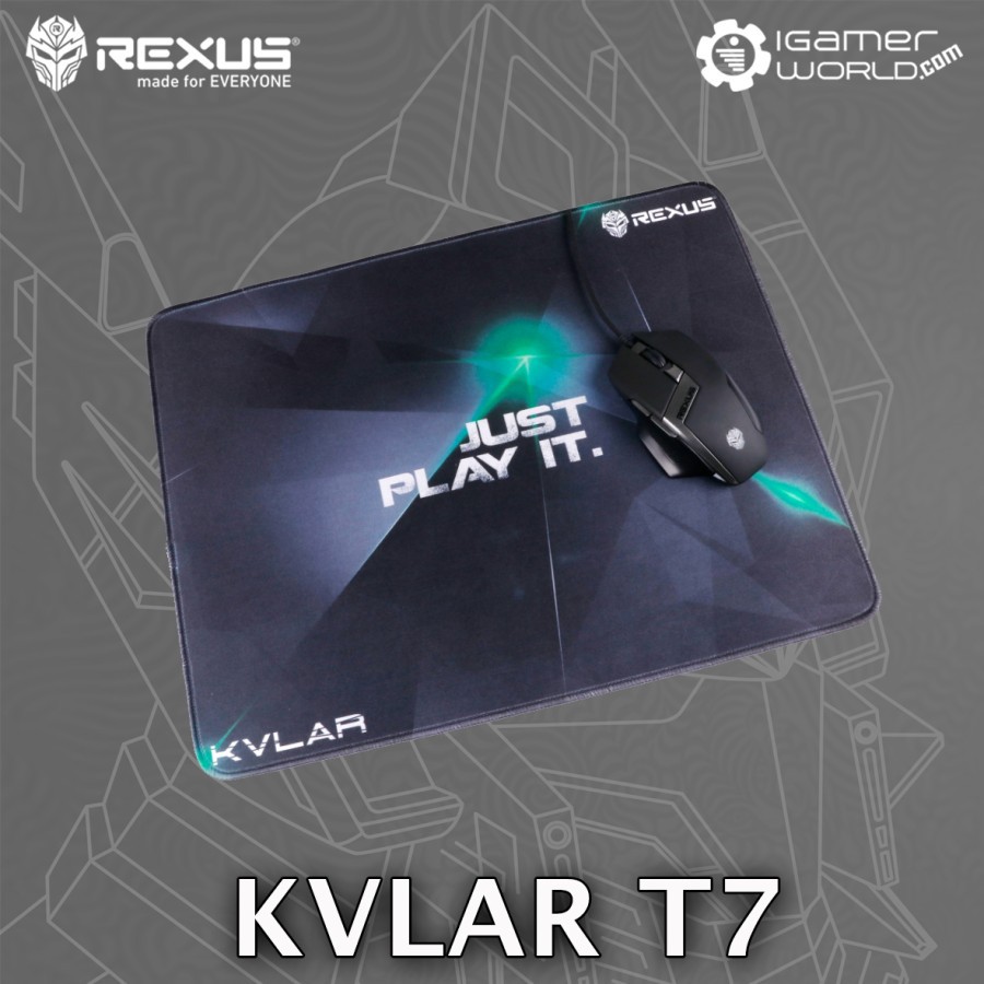 Jual Rexus Kvlar T7 Large Speed edition Gaming Mousepad | Shopee Indonesia