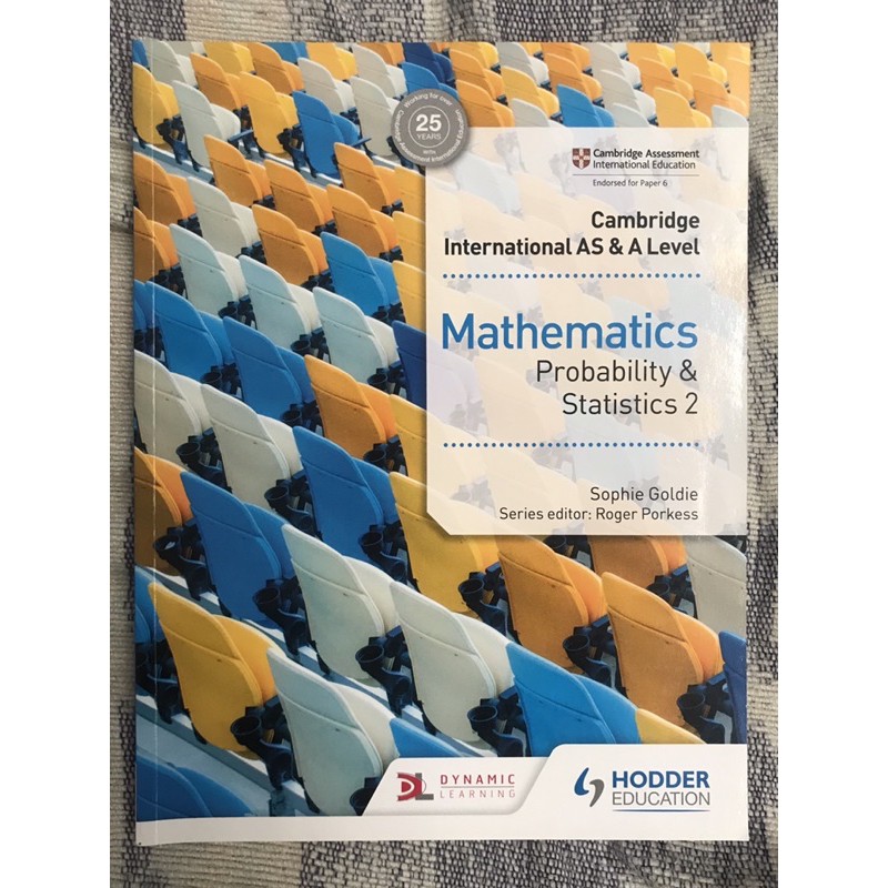 Jual Cambridge Mathematics Probability & Statistics 2 As & A Level ...