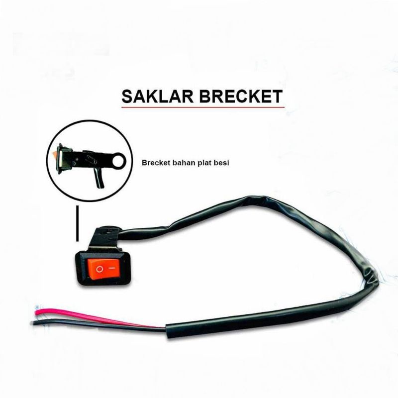 Jual SAKLAR BRECKET ON/OFF UNIVERSAL 12V DC | Shopee Indonesia