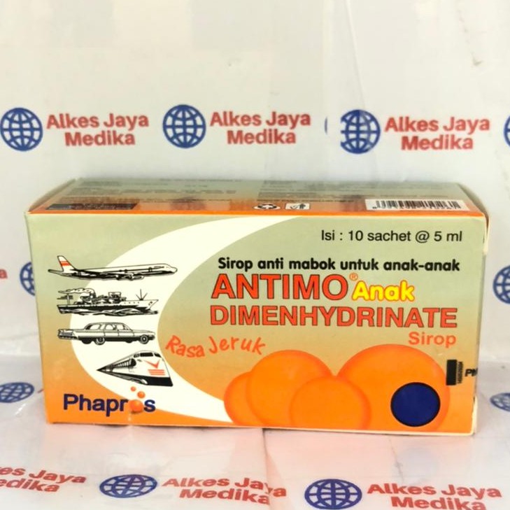 Jual Antimo Anak Rasa Jeruk 5ml 1Box Isi 10Sachet | Shopee Indonesia