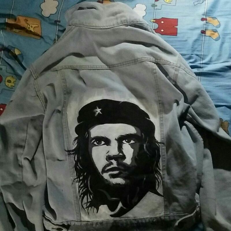 Jual Jaket Jeans Custom Che Guevara Shopee Indonesia