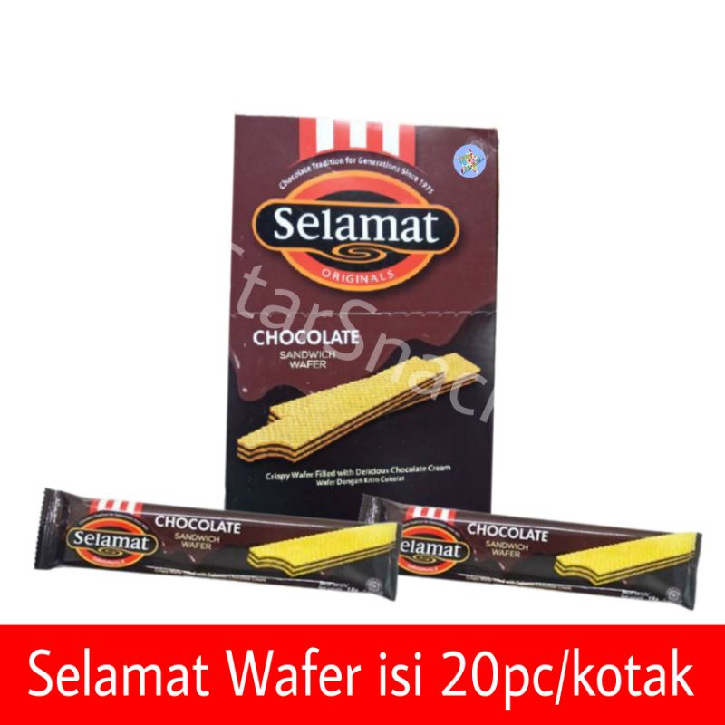 Jual Selamat Wafer isi 20bj/kotak | Shopee Indonesia