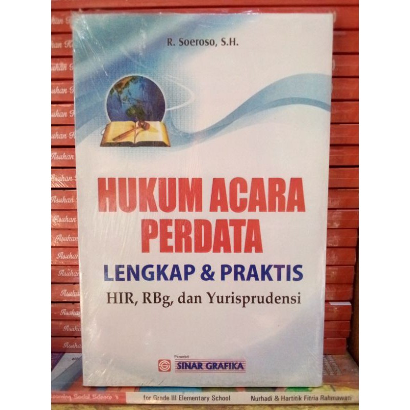 Jual HUKUM ACARA PERDATA LENGKAP & PRAKTIS HIR,RBg dan Yurisprudensi ...