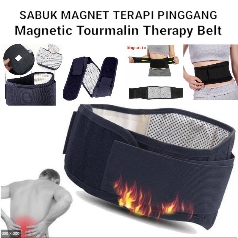 Jual Alat Terapi Pemanas Pinggang Sabuk Turmalin Magnetik Nyeri Otot ...