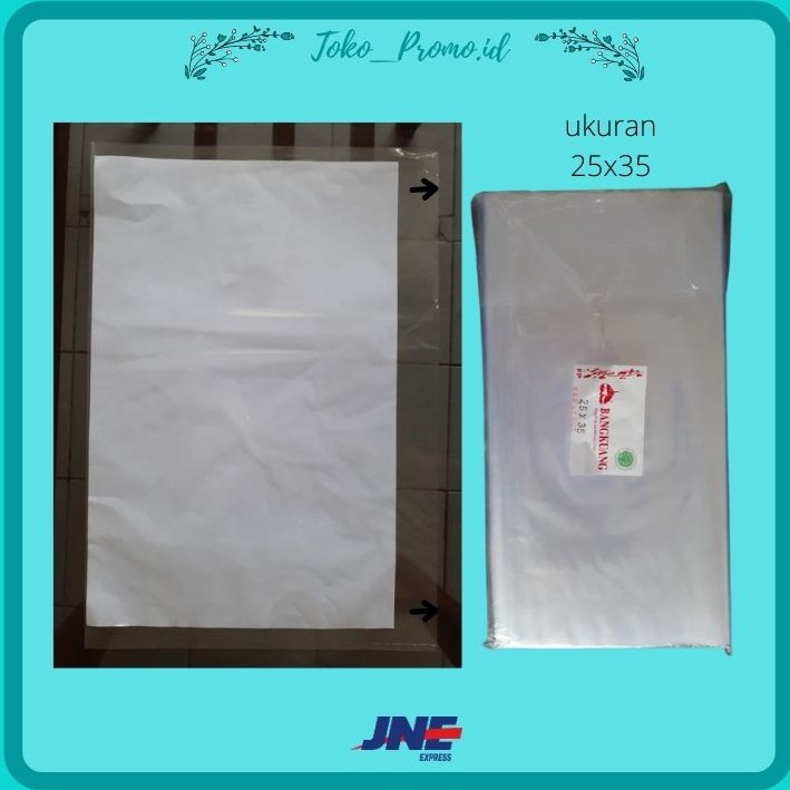 Jual Plastik bening ukuran 25x35 / Plastik Fotocopy A4 / Plastik folio ...