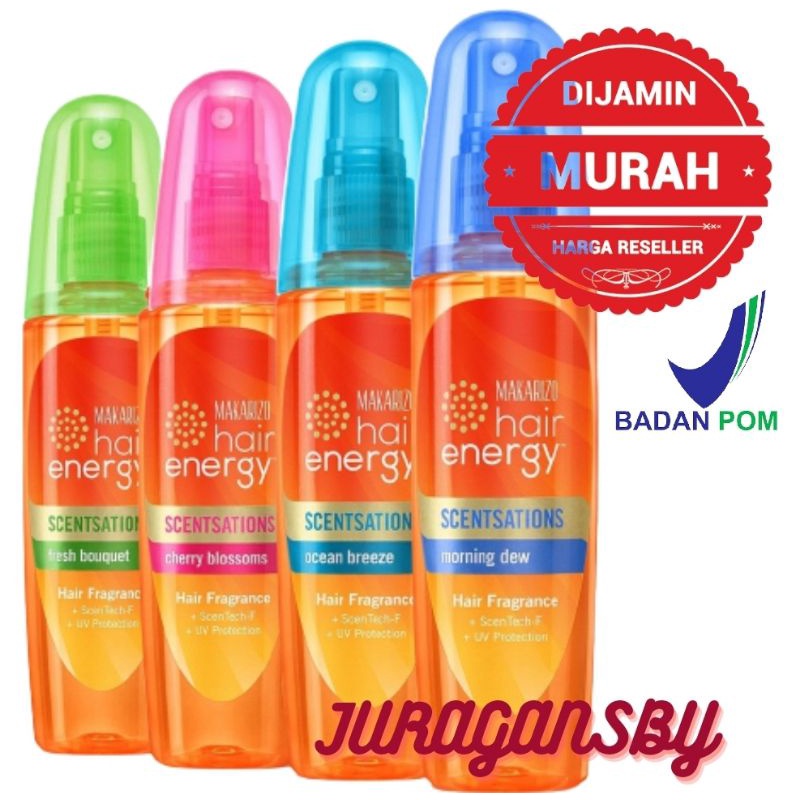 Jual Makarizo Hair Energy Scentsations 30ml | 100ml ( Parfum Spray ...