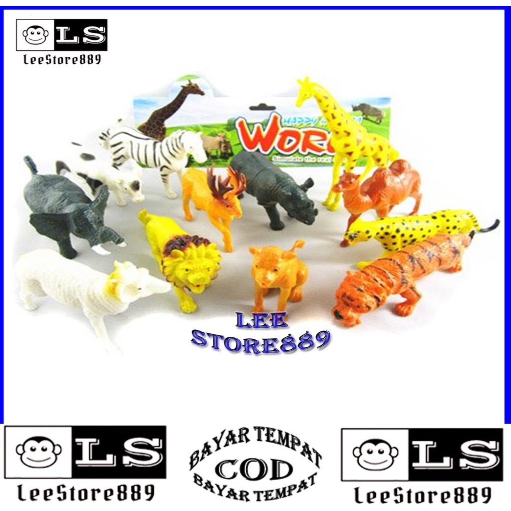 Jual MAINAN ANIMAL FIGUR / mini figur binatang/ Replika Hewan/ Hewan ...