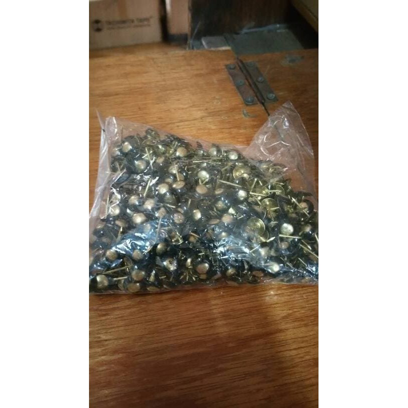 Jual PAKU ANTIK / PAKU HIAS PINES MATA KUCING ANTI KARAT 1 PAK (400PCS ...