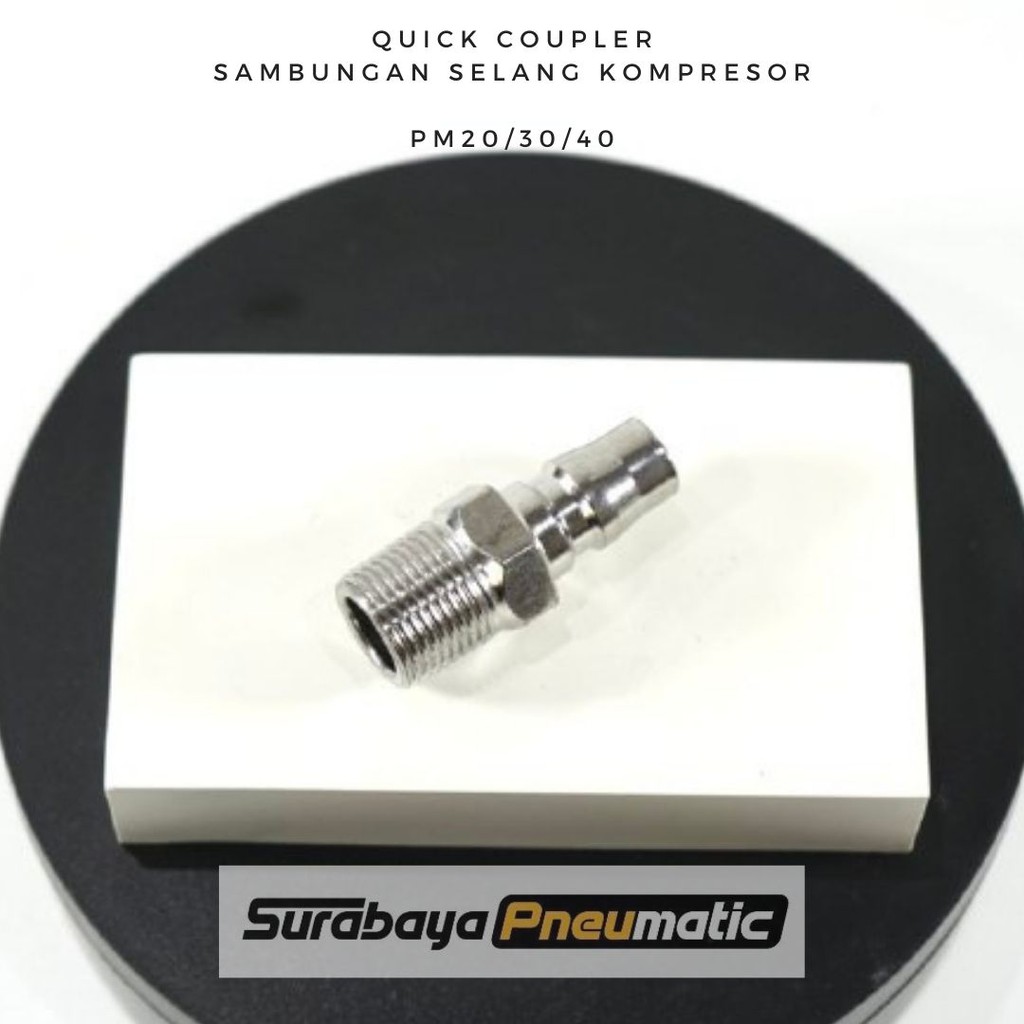 Jual QUICK COUPLER - PM 40 - Sambungan selang Kompresor PM 40 | Shopee ...