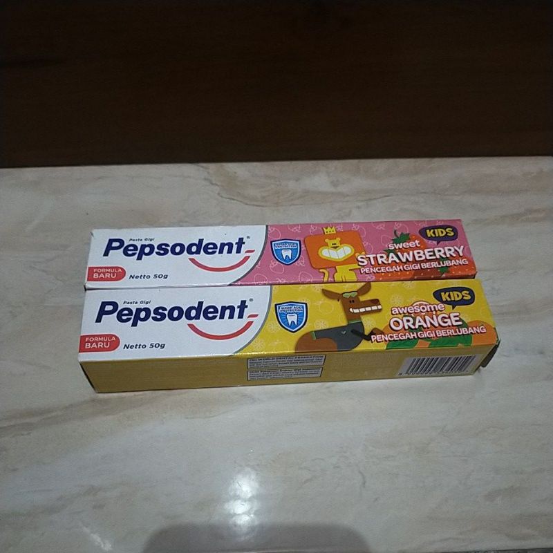 Jual pepsodent kids pasta gigi anak kemasan 50g | Shopee Indonesia