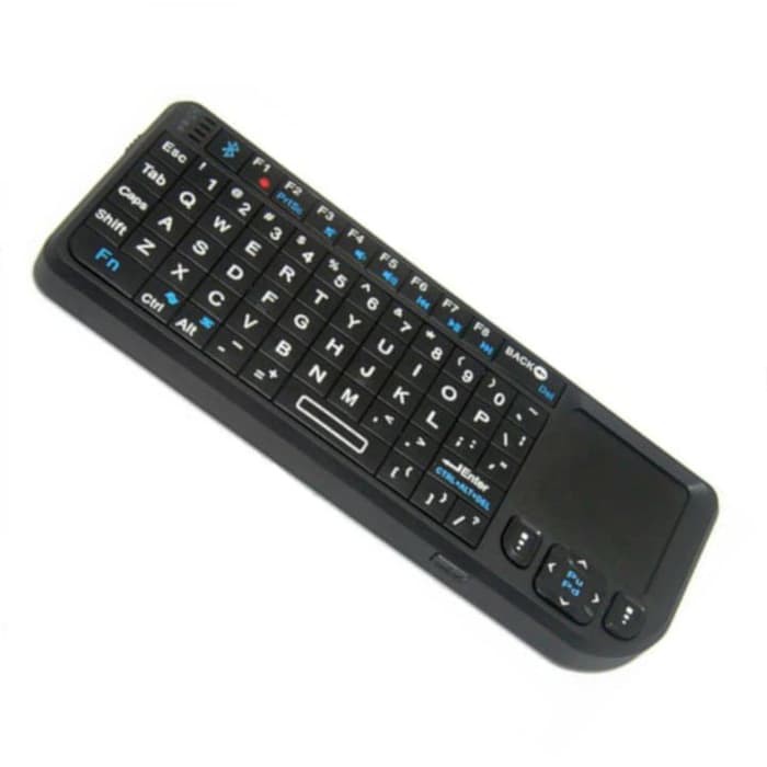 Jual Ultra Mini QWERTY Bluetooth Keyboard with Touchpad Laser Pen for ...