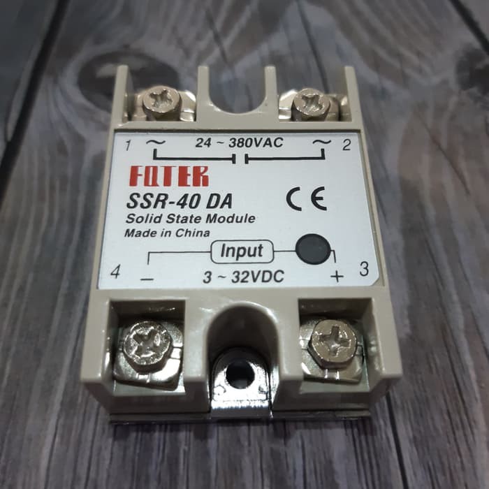 Jual SSR Solid State relay 60A Fotek SSR-60DA 60 Ampere 24-380V 220V AC | Shopee Indonesia