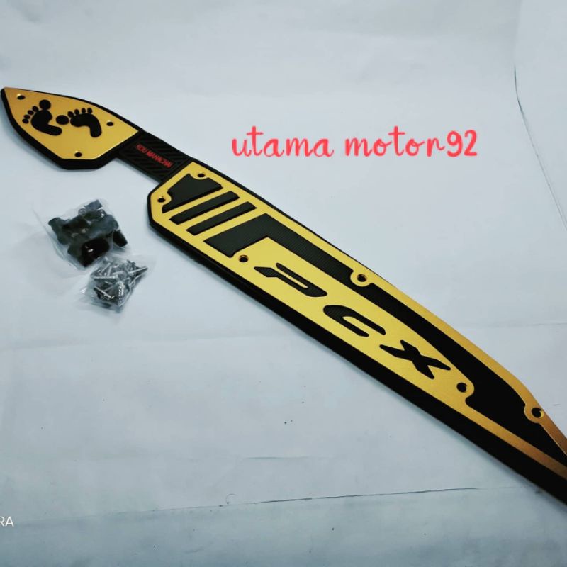 Jual BORDES INJAKAN ALAS KAKI PCX 150 LIS CNC MEREK KOU | Shopee Indonesia