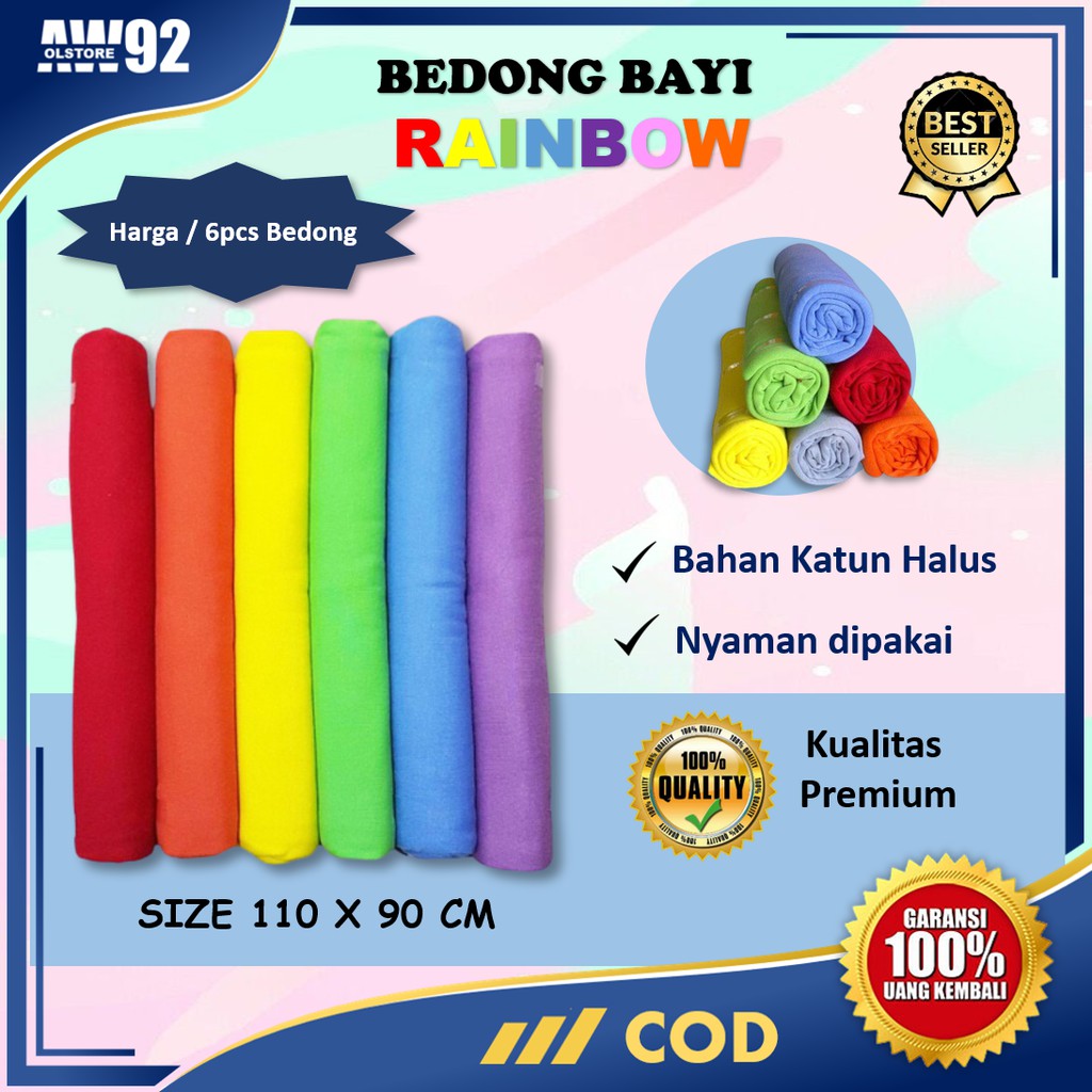 Jual Kain Bedong Bayi Murah Lembut Hangat Halus Perlengkapan Bayi Baru ...