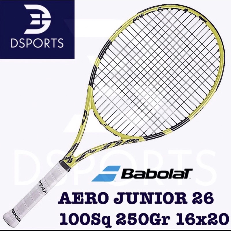 Jual Babolat Aero Junior 26 Jr 250 g 2019 ( Racket Tennis Tenis Raket ) ORIGINAL | Shopee Indonesia