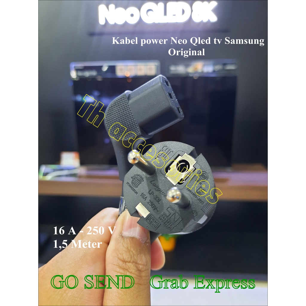 Jual Kabel power led tv samsung Neo Qled tv 8K Original | Shopee Indonesia