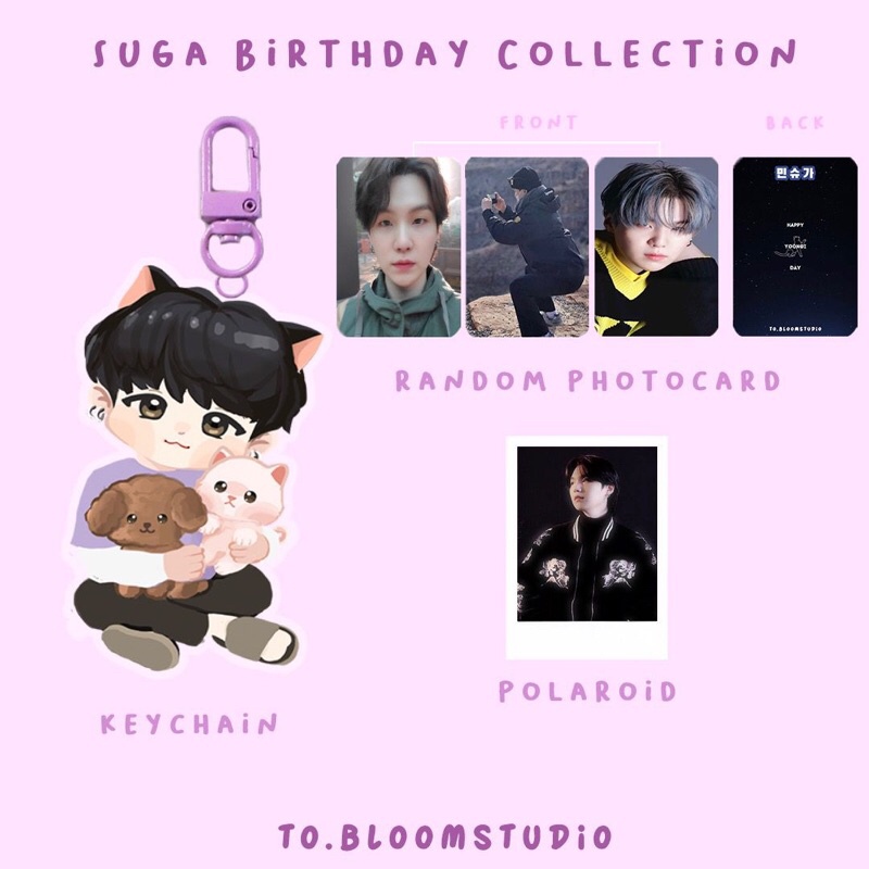 Jual BTS KEYRING/KEYCHAIN SPECIAL 2022 CUTE BIRTHDAY COLLECTION (Special SOPE/Suga Jhope Day ...