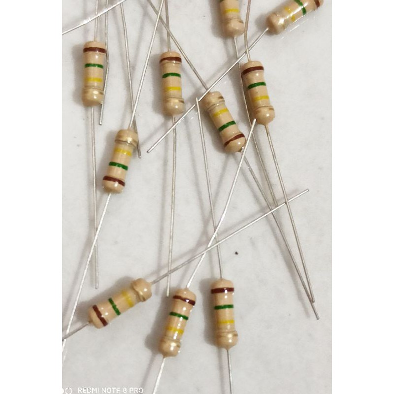 Jual resistor 150k 1/2w per 10 pcs | Shopee Indonesia