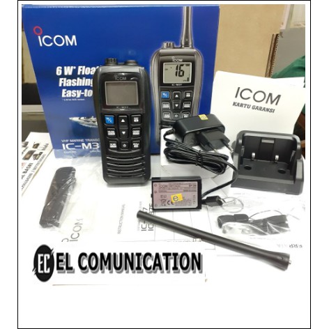 Jual JUAL HT ICOM IC-M37 ORIGINAL - HT MARINE ICOM IC M37 | Shopee Indonesia