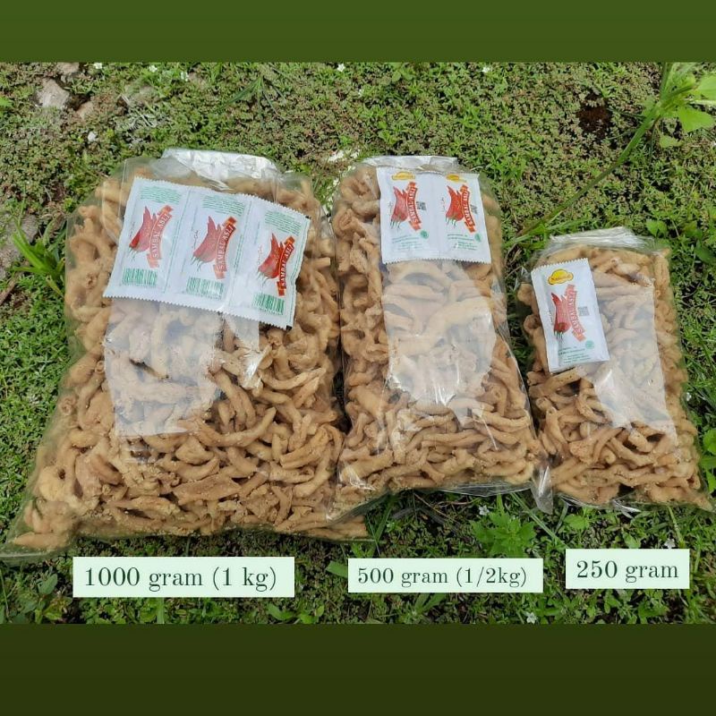 Jual KRIPIK USUS KRISPY HOMEMADE 1kg | Shopee Indonesia