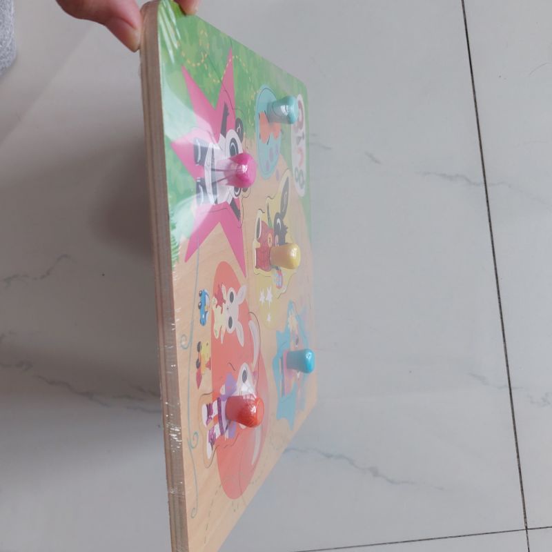 Jual Puzzle kayu Bing original Mainan anak bayi Bing Ori | Shopee Indonesia