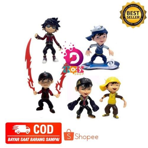 Jual (COD) BOBOIBOY KOLEKSI HOBI FIGURE BOBOIBOY SET | Shopee Indonesia