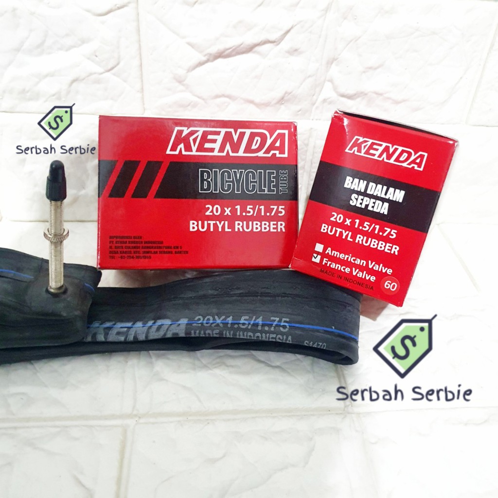 Jual BAN DALAM SEPEDA 20X1.50 20x1.75 PRESTA 48 60 MM KENDA PACIFIC 20 X 150 175 1.50 1.75 LIPAT ...