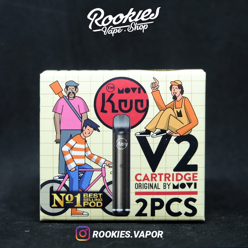 Jual Kuy V2 Cartridge 0.1 Ohm Authentic by Movi AC177 | Shopee Indonesia