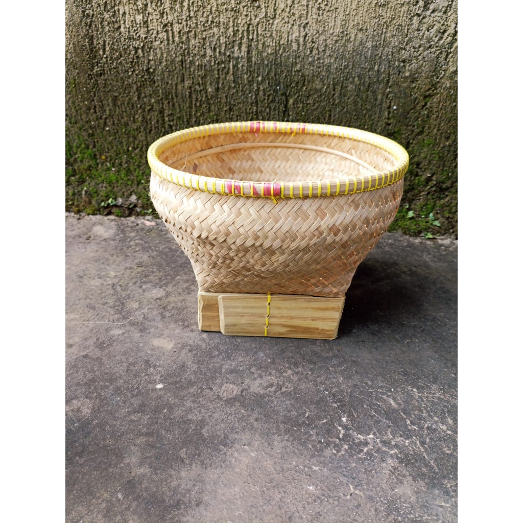 Jual Bakul Nasi Bambu Wakul Bambu Boboko Bambu 2kg | Shopee Indonesia