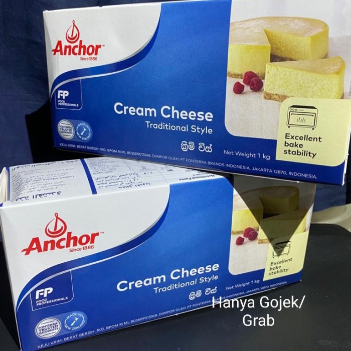 Jual Cream Cheese Anchor 1kg Baru | Shopee Indonesia