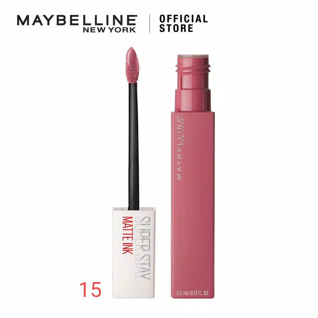 Jual MAYBELLINE SuperStay Matte Ink Liquid Matte Lipstick | Shopee ...