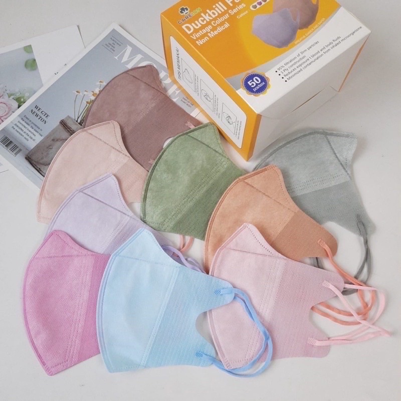 Jual DUCKBILL MIX WARNA CAREION Y&B DR.ITC GRADASI 1BOX ISI 50PCS TERMURAH | Shopee Indonesia