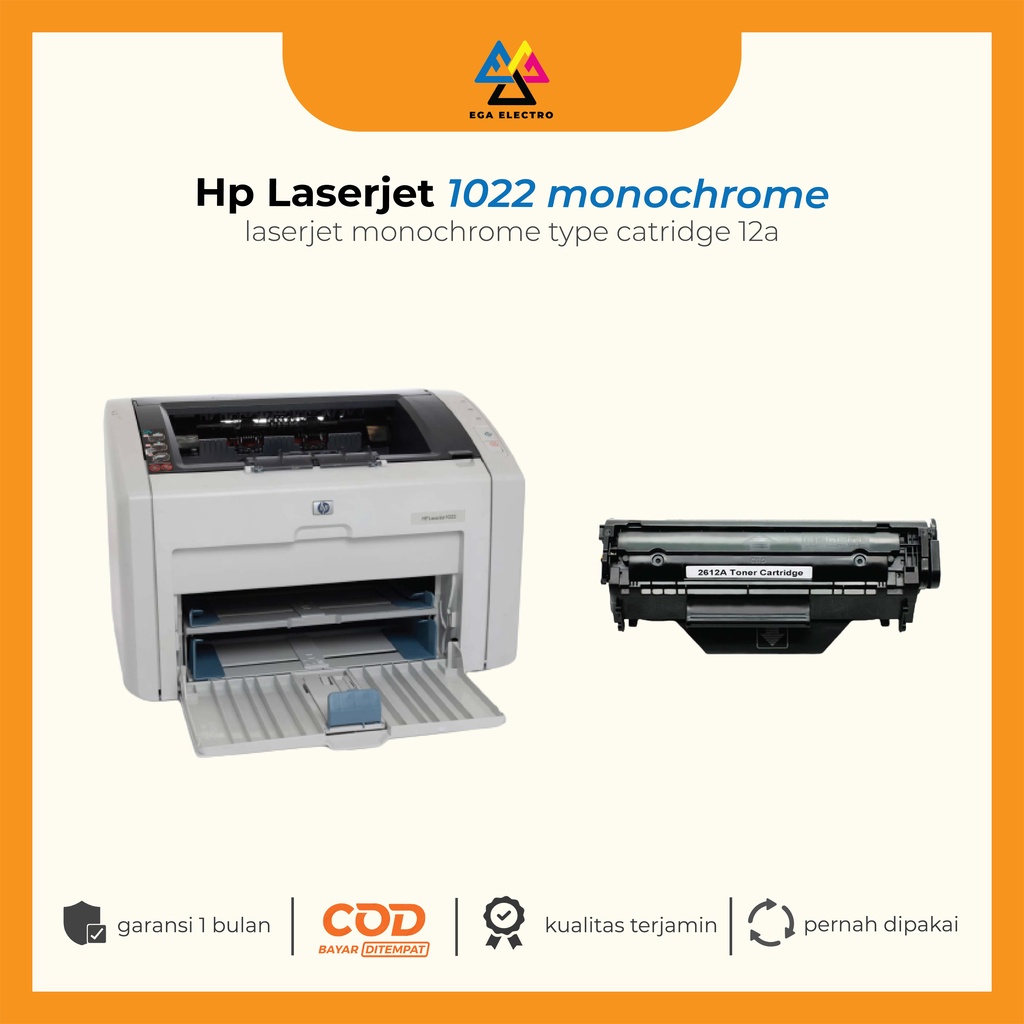 Jual Printer Hp Laserjet 1022 Hitam Putih | Shopee Indonesia