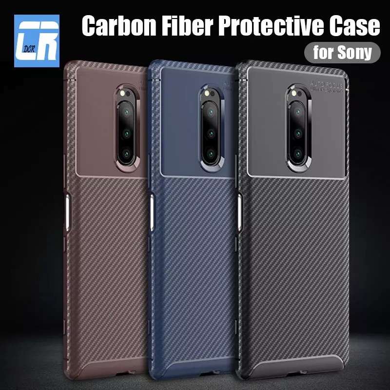 Jual SONY Xperia 1 / 1 II / 1 III CASE CARBON AUTOFOCUS SLIM ARMOR ...