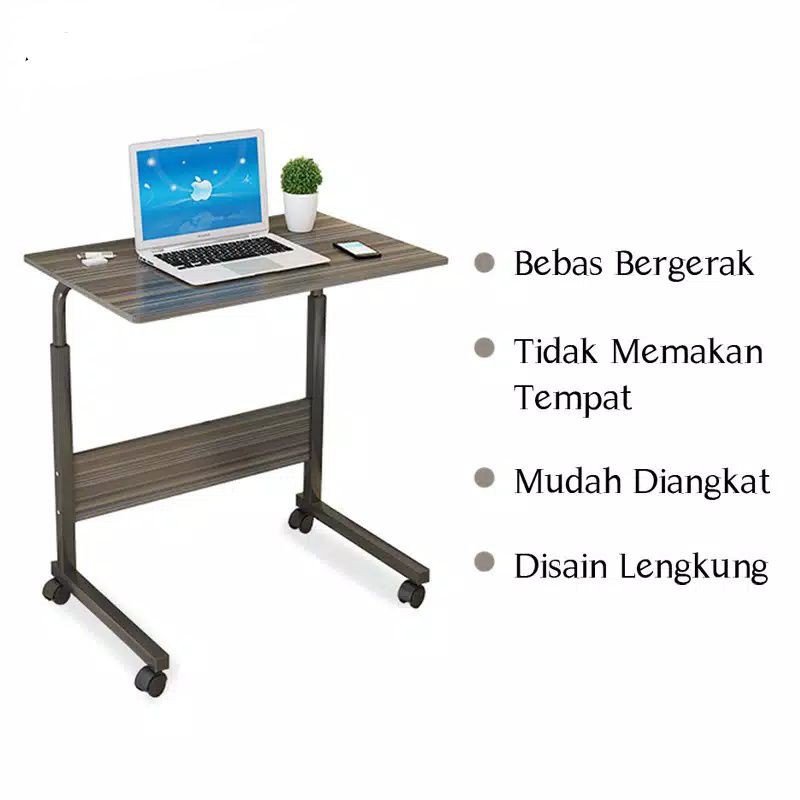 Jual MEJA LAPTOP RODA MEJA STAND LAPTOP MEJA SOFA | Shopee Indonesia