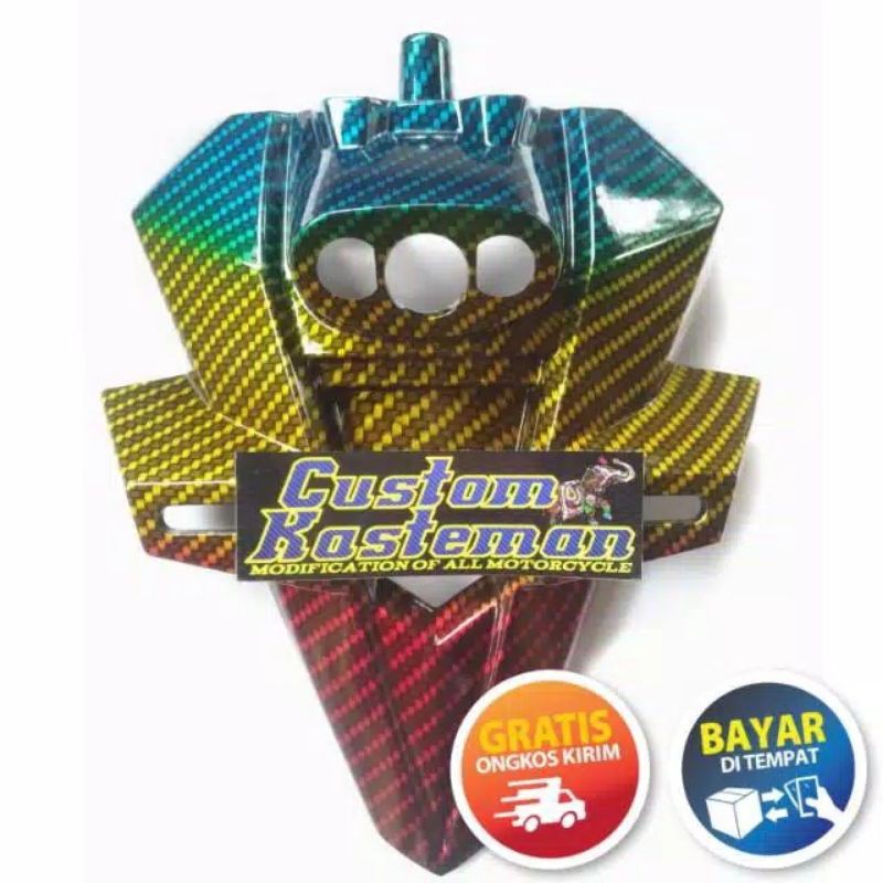 Jual Spakbor Belakang Ninja 150 RR New Carbon Rainbow pnp ninja 250 ...