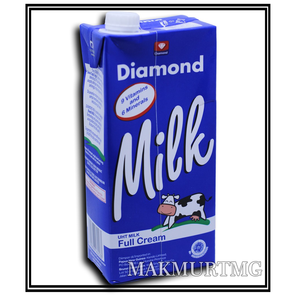 Jual DIAMOND UHT MILK FULL CREAM 1000ml | Shopee Indonesia