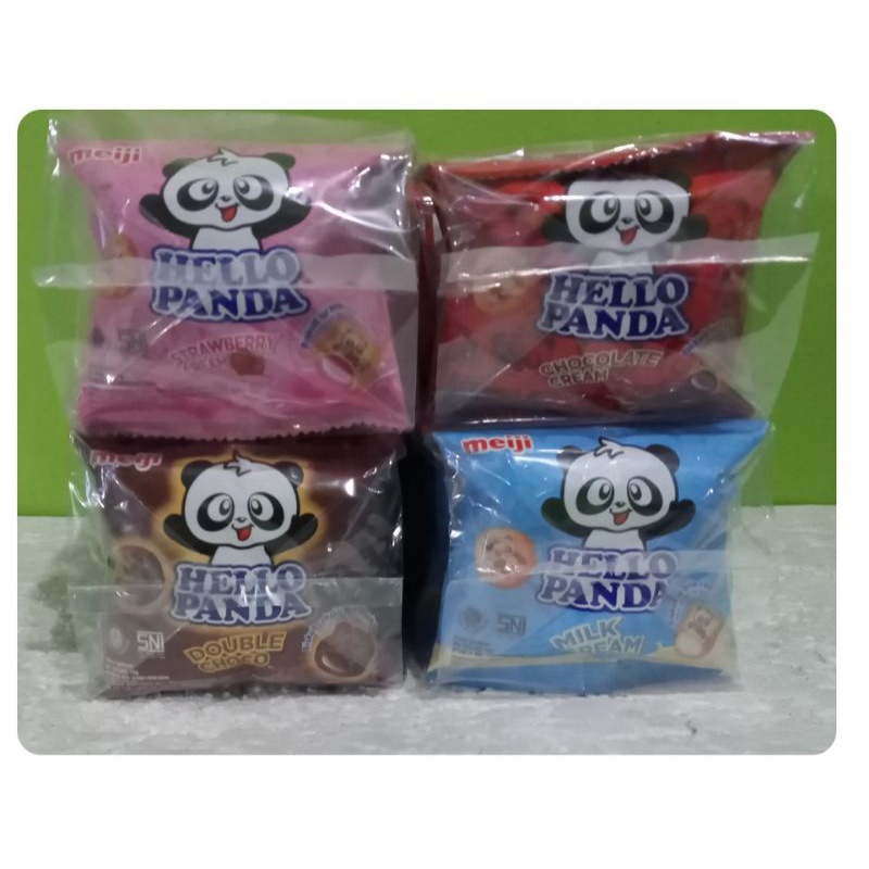 Jual Hello Panda ( biskuit isi krim ) plastik - 10 g x 10 pcs | Shopee ...