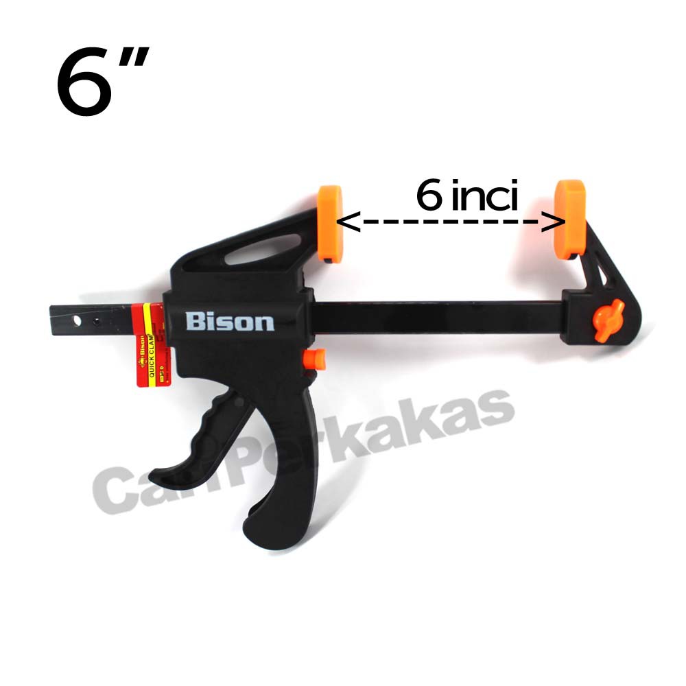 Jual Klem F Clamp 6 inci Quick Clamp Release Clamp Kayu Klem F Klem ...