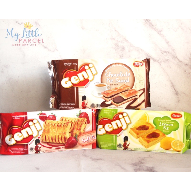 Jual MONDE GENJI PIE ANEKA RASA | Shopee Indonesia