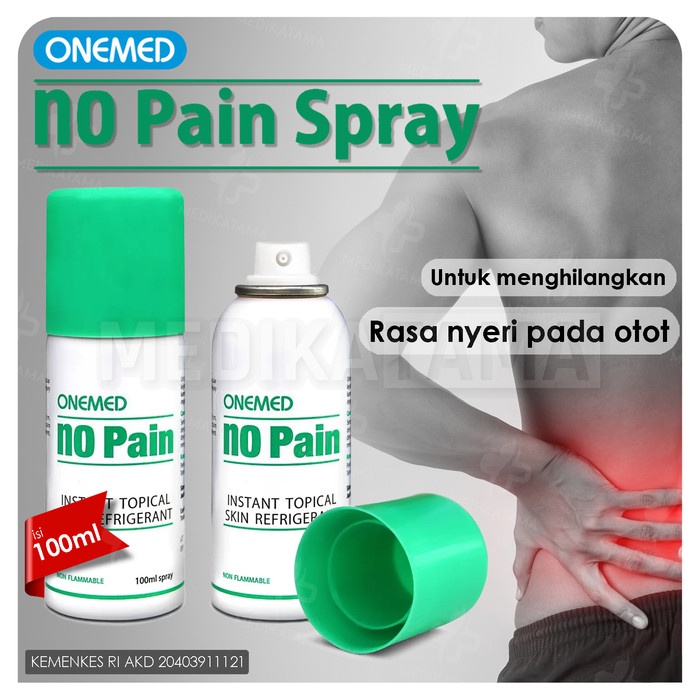 Jual Onemed No Pain Spray 100ml Bius Semprot | Shopee Indonesia