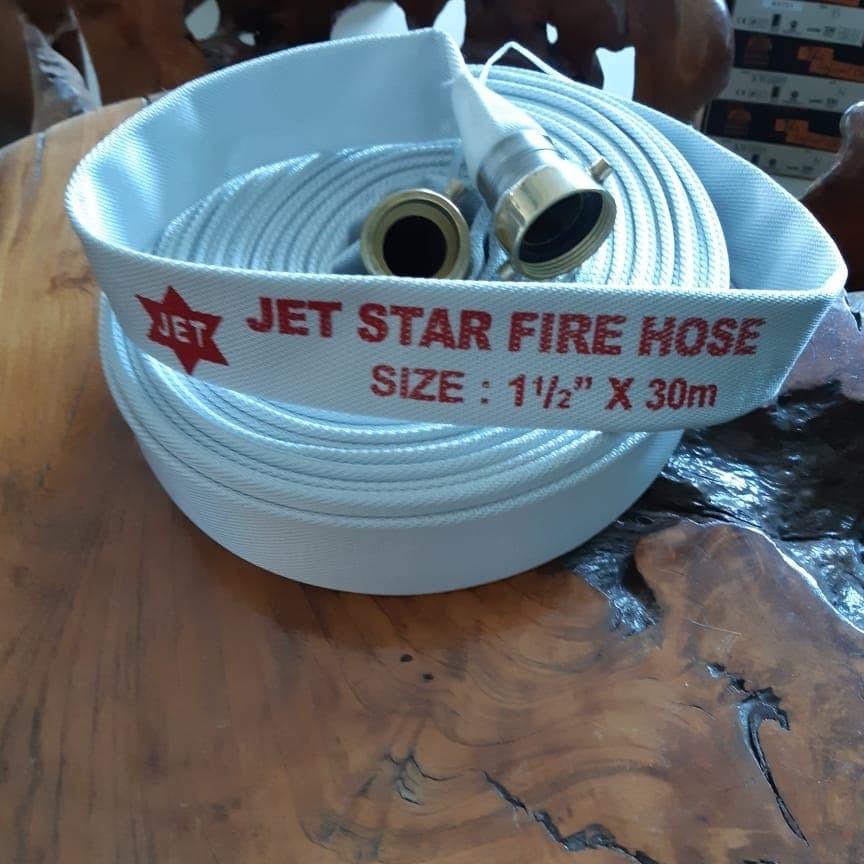 Jual Fire hose Jet star asli 11/2x30m cw coupling macino | Shopee Indonesia