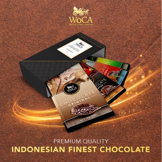 Jual WoCA Premium Chocolate Bar - Cokelat Batang Rasa Kopi - 90 gram ...
