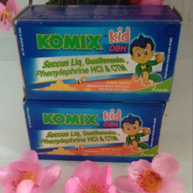 Jual KOMIX KIDS OBH / OBAT BATUK PER BOX | Shopee Indonesia